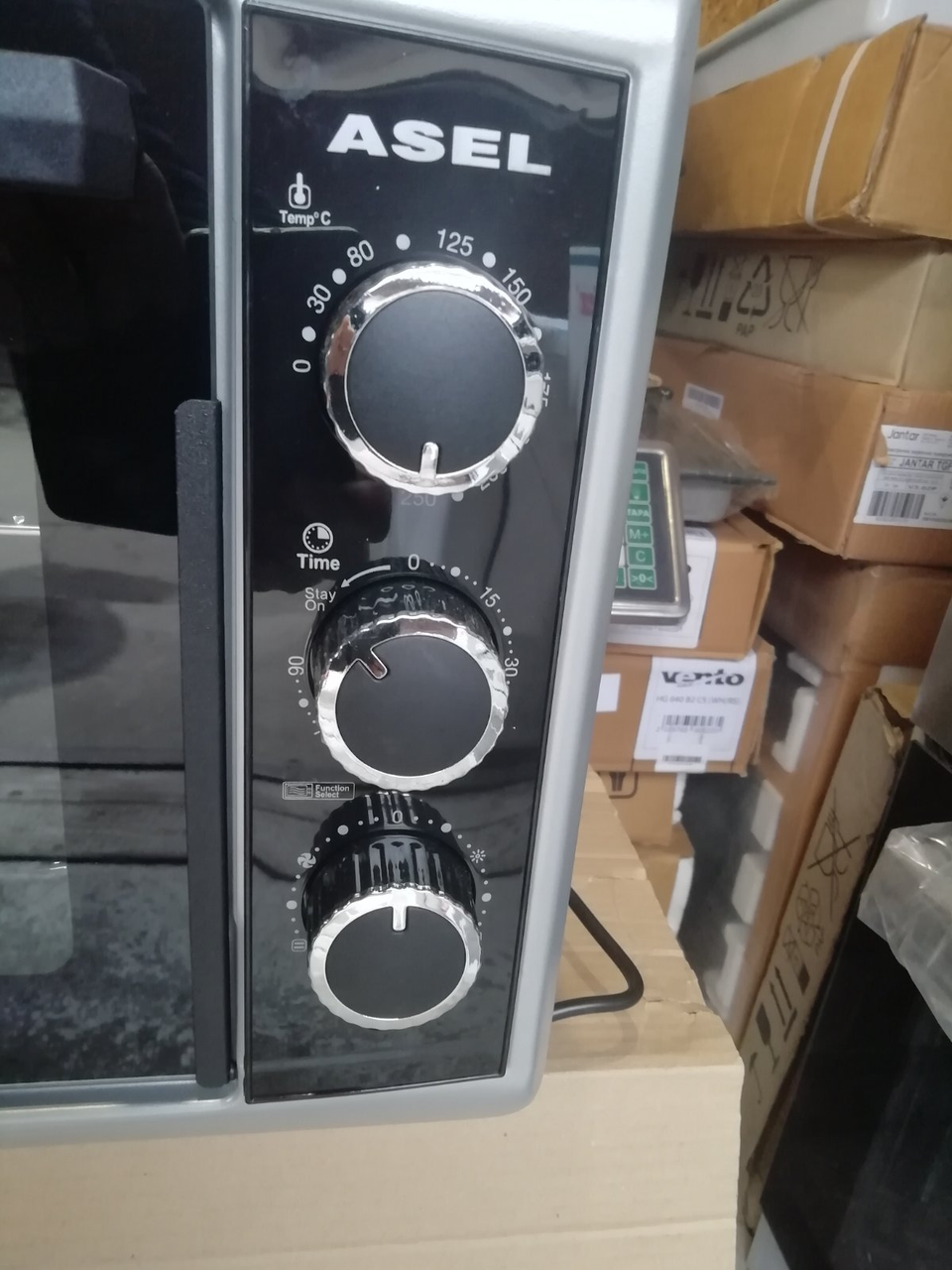 Купить Духовка Asel AF-50-33 Grey (50 литров) с конвекцией и подсветкой, цена 4628 ₴ — Prom.ua ...