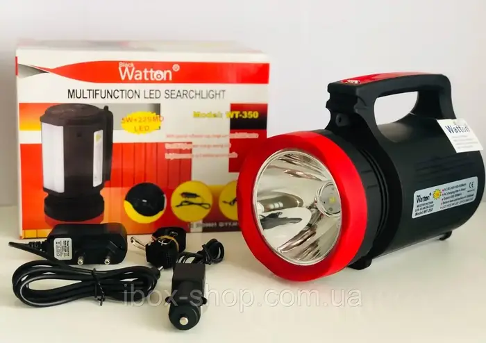 Фонарь переносной светодиодный WattON WT-350 5W+22 LED Power Bank, цена 2200 грн — Prom.ua (ID ...