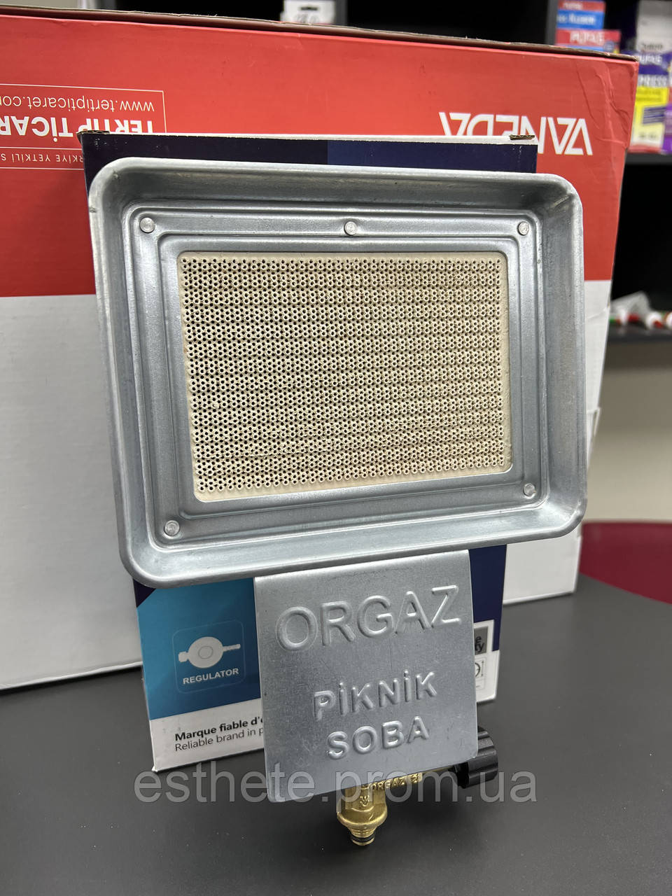 Газовый Обогреватель Богреватель Orgaz SB-600 1.4KW Турция , Керамический Обогреватель на ...