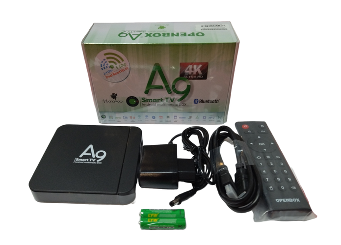 Смарт приставка Openbox A9 UltraHD (Android 11; 2/16 Gb), цена 1440 грн — Prom.ua (ID#1715373221)