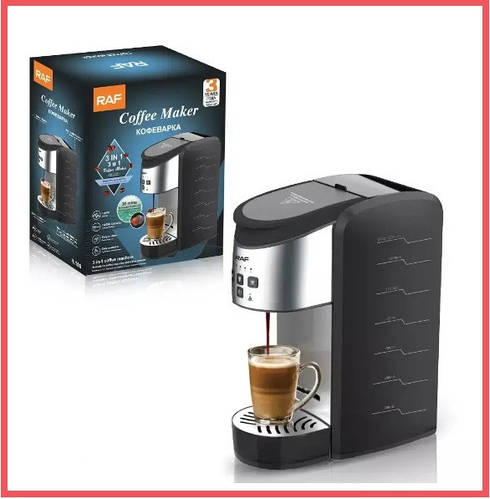 Купить Кофемашина электрическая RAF-106 1300 мл Кофемашина бытовая капельная Кофеварка с ...
