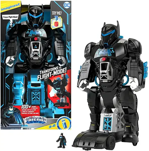 Робот интерактивный Бэтмен, Бетмен Fisher-Price Imaginext. Bat-Tech ...