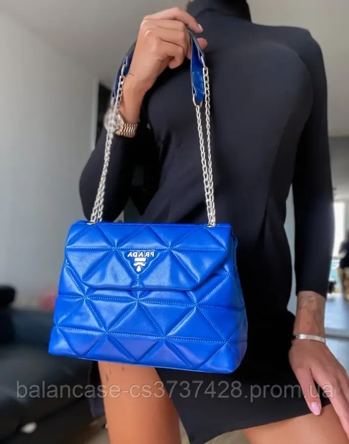 Prada Blue Triangle SALE, цена 1190 грн — Prom.ua (ID#1715742485)