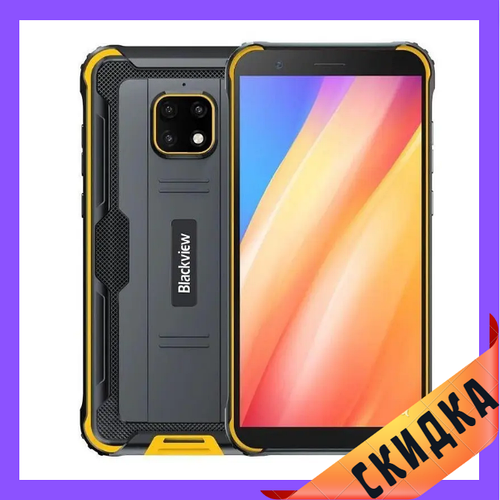 Blackview BV4900 Pro IP68 4/64Gb NFC Yellow Гарантія 1 Рік (ID ...