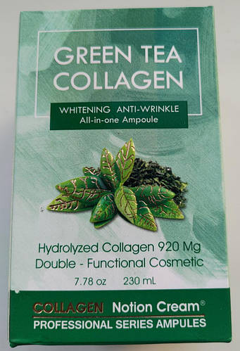Купить Collagen Notion Cream Green Tea Collagen Anti - wrinkle ...
