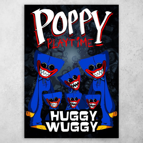 Плакат Постер Poppy Playtime Хаги Ваги — в Категории Календари и