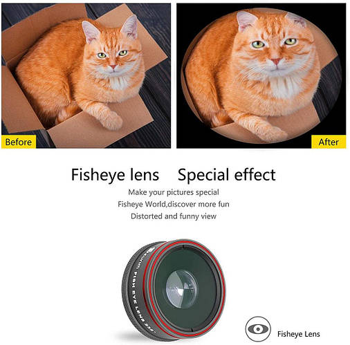 Комплект Selvim 3 в 1 для объектива камеры телефона, цена 702 грн ...