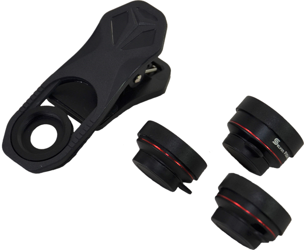 Комплект Selvim 3 в 1 для объектива камеры телефона, цена 702 грн ...