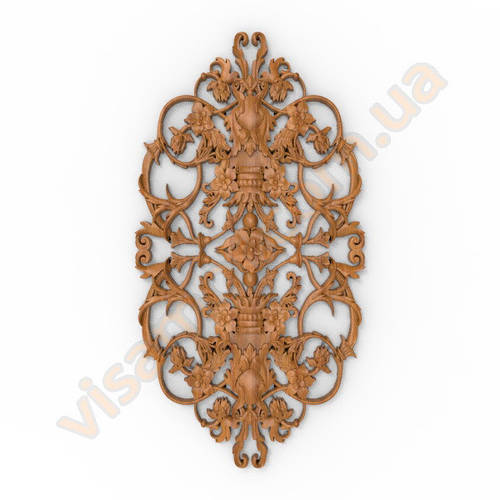 Купить Резной фасад панель из дерева. На мебель, или двери., цена 120 ...