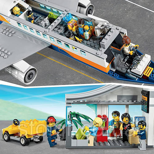 Купить Конструктор Лего 60262 Пассажирский самолет LEGO City Passenger ...