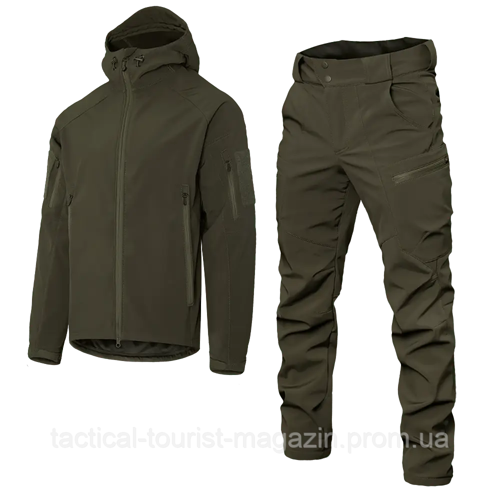 Военный Штормовой Ветро-влагозащитный Костюм Softshell Gen.II ...