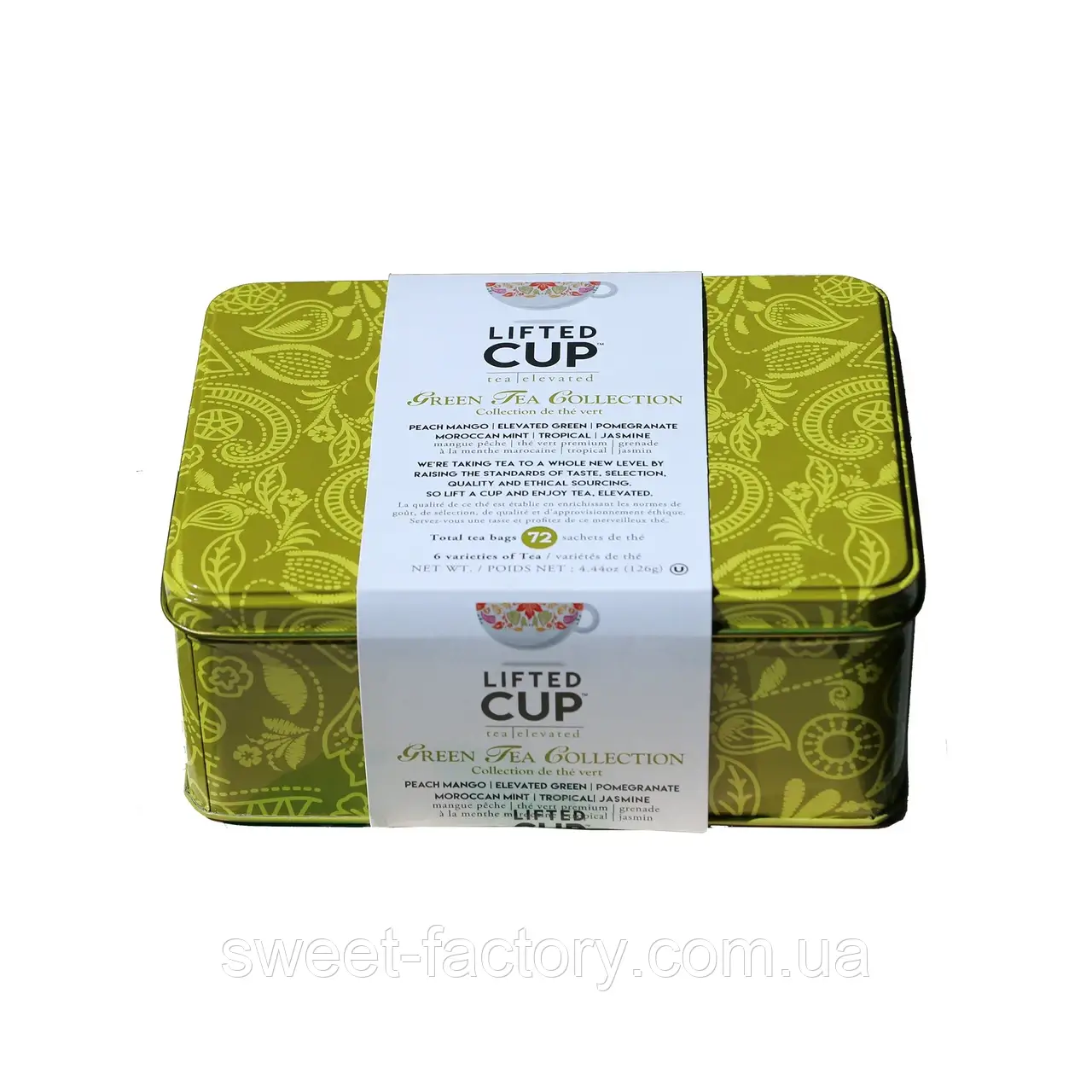 Чай English Lifted Cup Classic Green Tea Box 72s 126g — в Категории ...