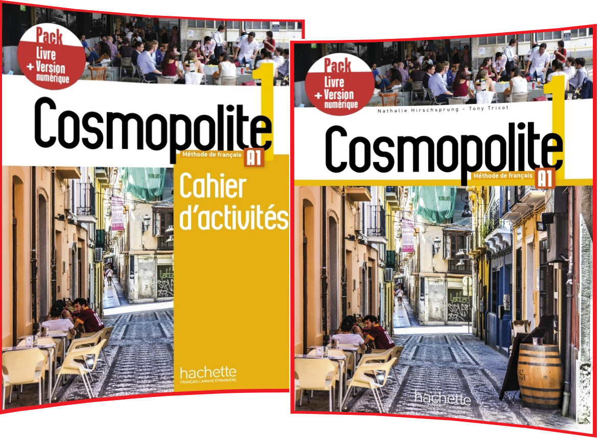 Cosmopolite 1. Livre+Cahier d'activités+Version Комплект книг з французької мови з електроною ...