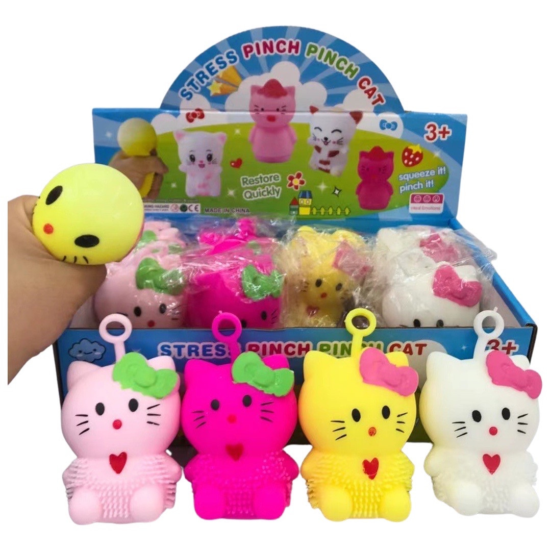 Купить Антистресс Hello Kitty с пеной цена 38 ₴ — Promua Id1715903556