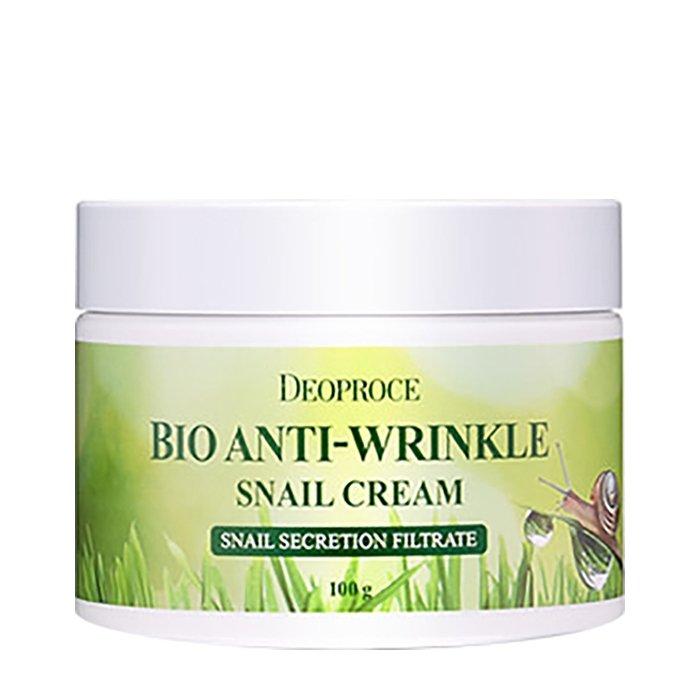 Deoproce Bio Anti-Wrinkle Snail Cream Біокрем проти зморщок з ...