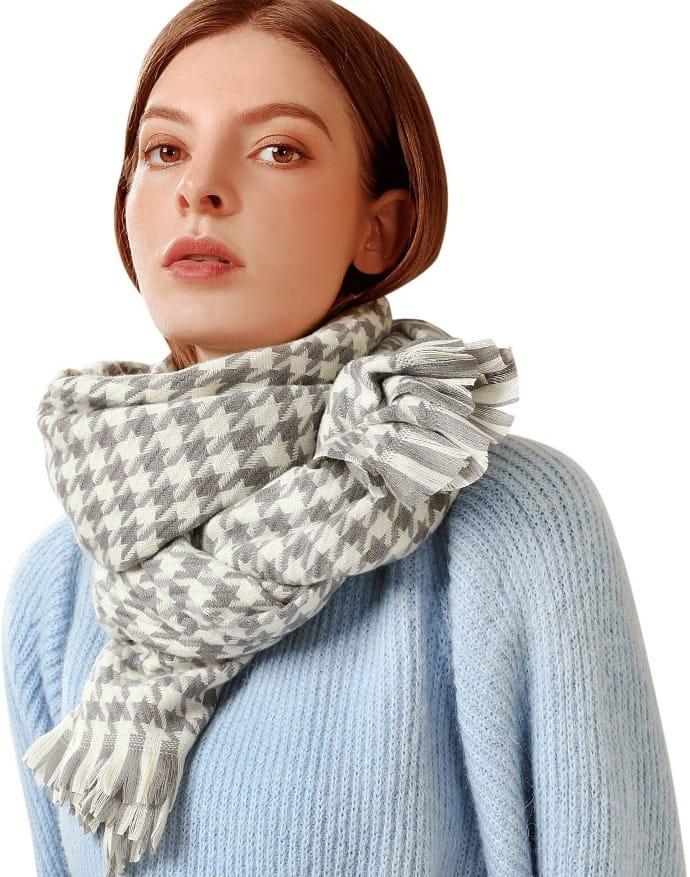 Великий Картатий Шарф Теплий Шарф хустка — Купити Недорого на Bigl Ua 1716170719