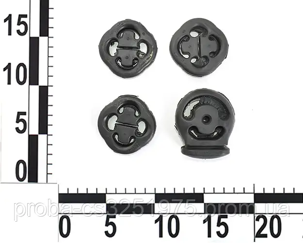 Подушка глушителя ВАЗ 2110-12 (к-т 4 шт.) Эксперт "3-пряника, 1 ...