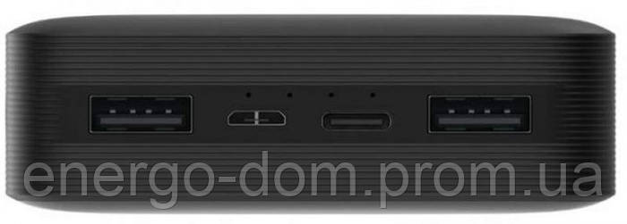 Повербанк Xiaomi Redmi Power Bank 20000mAh 2xUSB QC3.0 18W PB200LZM Black (VXN4304GL), цена 1650 ...