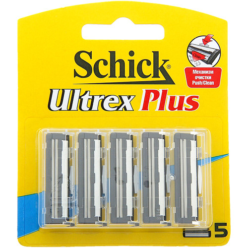 Сменные кассеты Schick Wilkinson Ultrex Plus 5 шт (1057), цена 220 грн ...