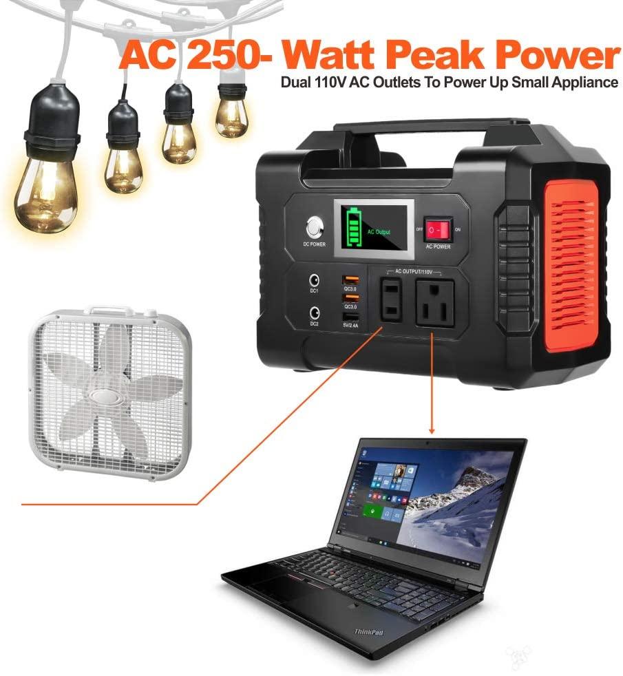 Зарядная станция Flashfish Portable Power Station Solar Generator E200 ...