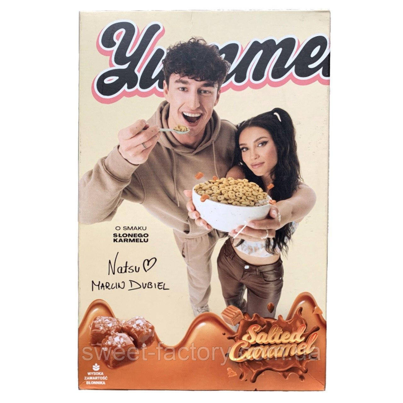 Сухие Завтраки Yummers Salted Caramel Соленая Карамель 300g — Купить ...