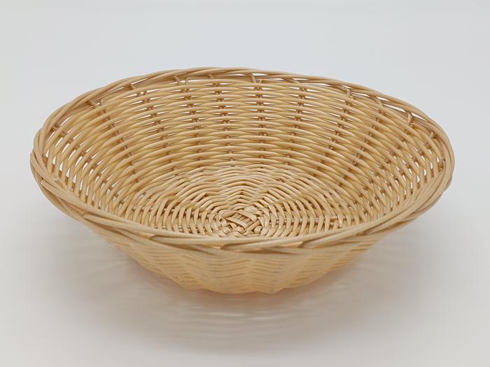 Купити Фруктівниця цукерниця пластикова Кошик для фруктів Сухарниця кругла Хлібниця 23 Cm H 7 Cm