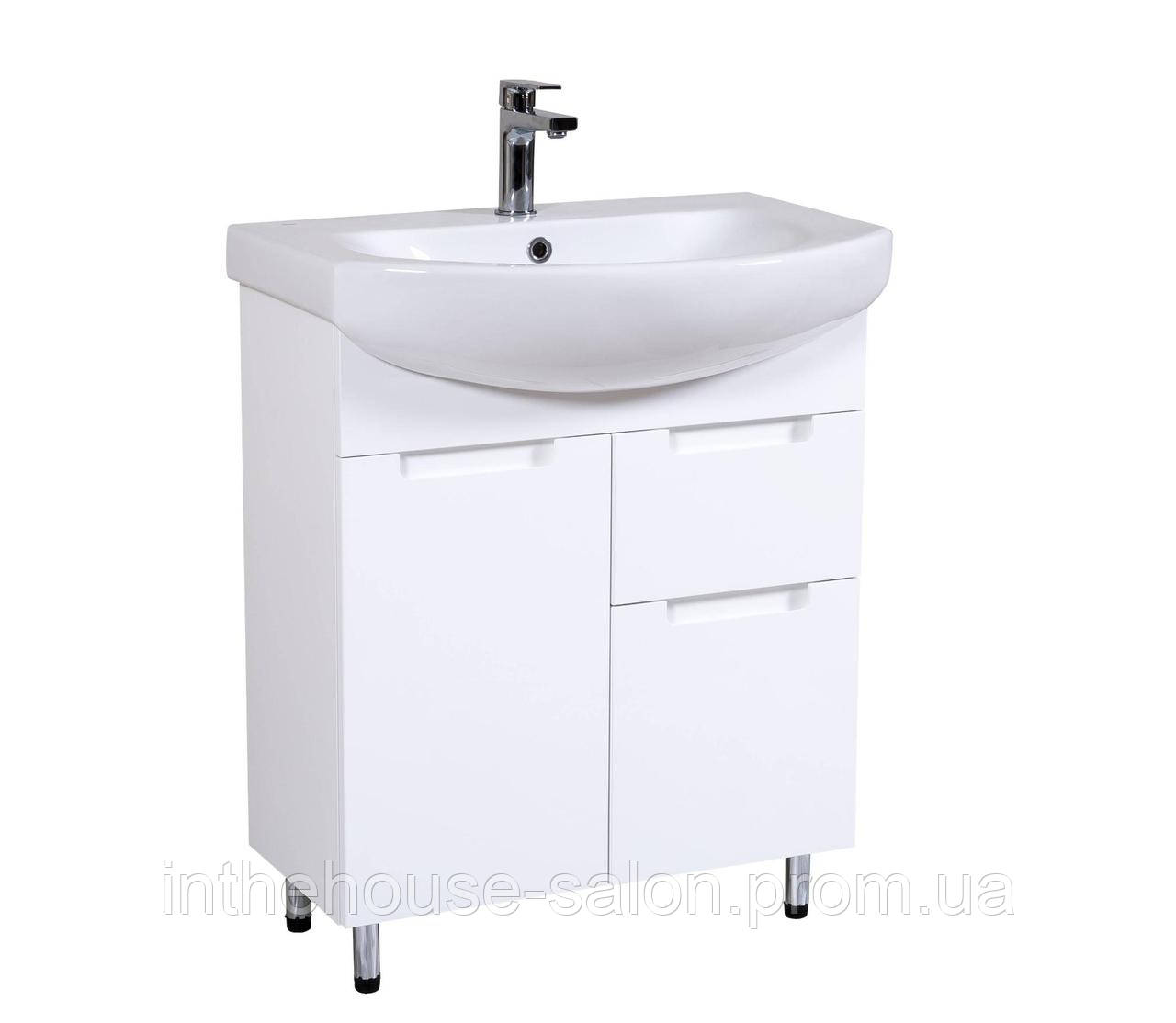 Тумба Квадро 70 См с Умывальником — Купить Недорого на Bigl.ua (1716699485)