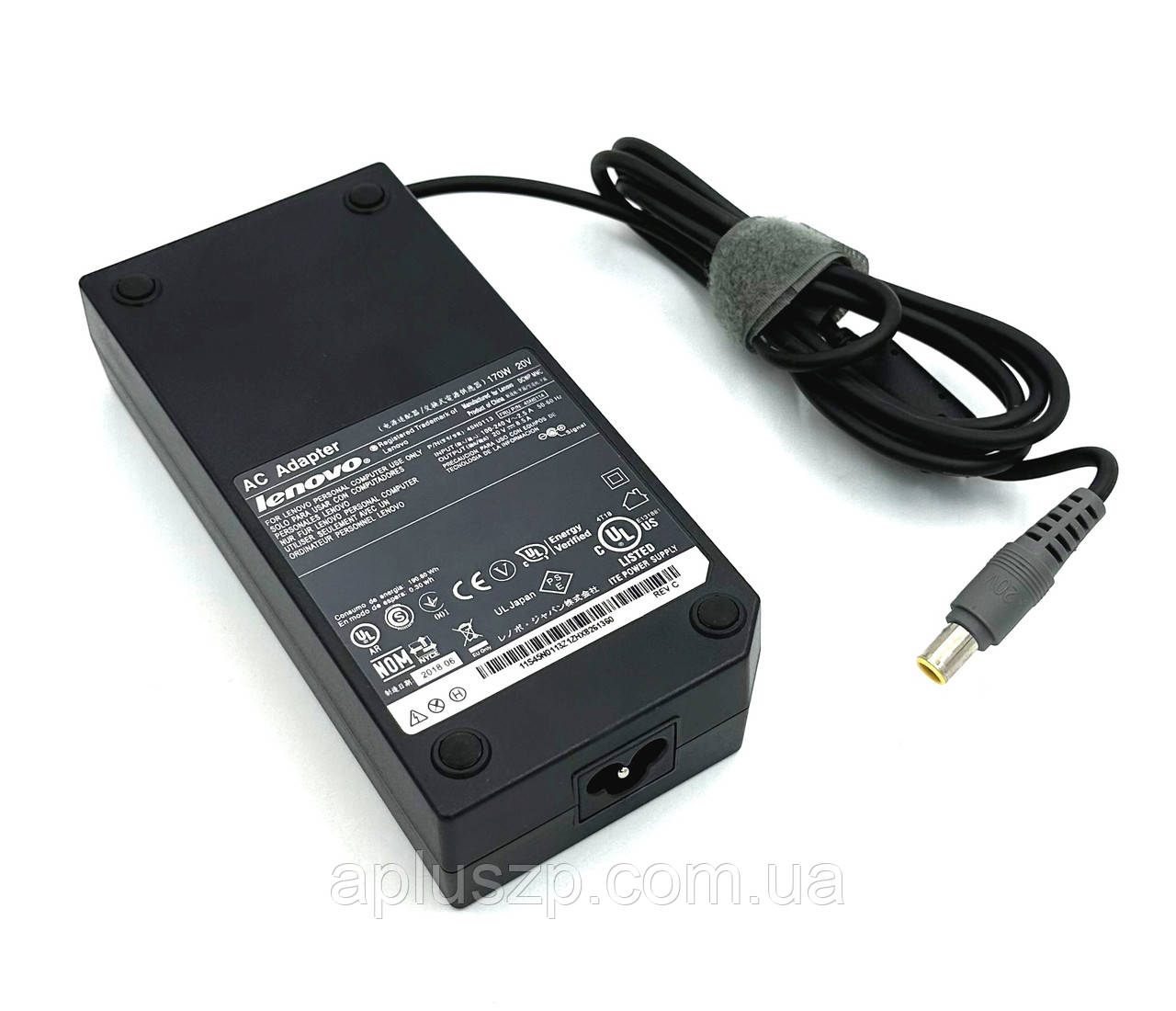 Оригинальный Блок Питания для Ноутбука Lenovo 20V 8.5A 170W 7.9x5.5 Мм ...