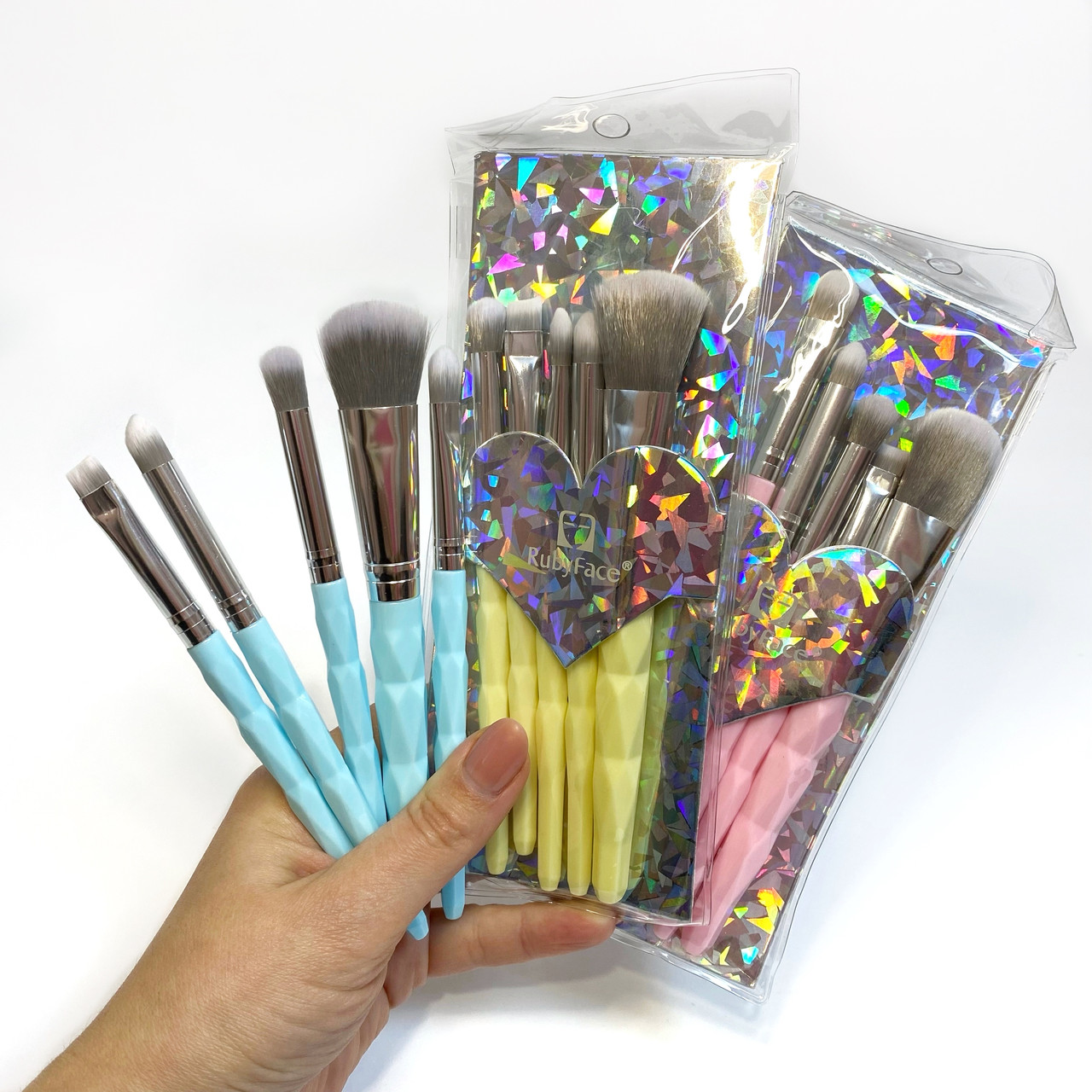 Набір 5 пензликів для макіяжу Ruby Face (упаковка 12 шт): продаж, ціна ...