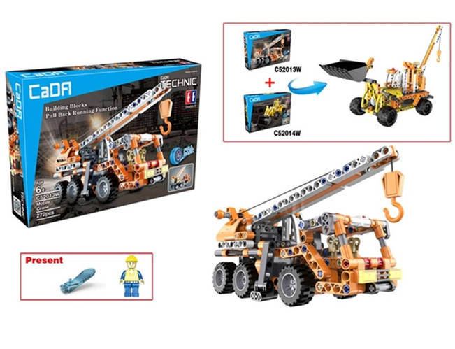 Купити Конструктор CaDA TECHNIC C52013W Кран, 272 деталі, ціна 577 грн ...