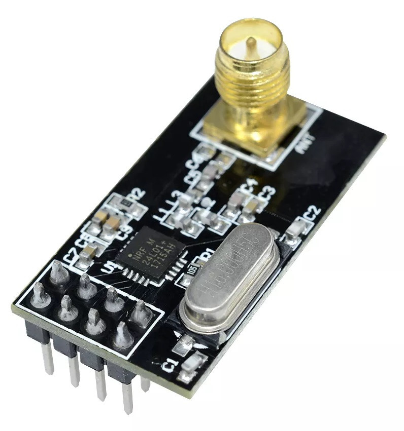 Купить Модуль радиопередатчик NRF24L01 с внешней антенной Diymore, цена ...