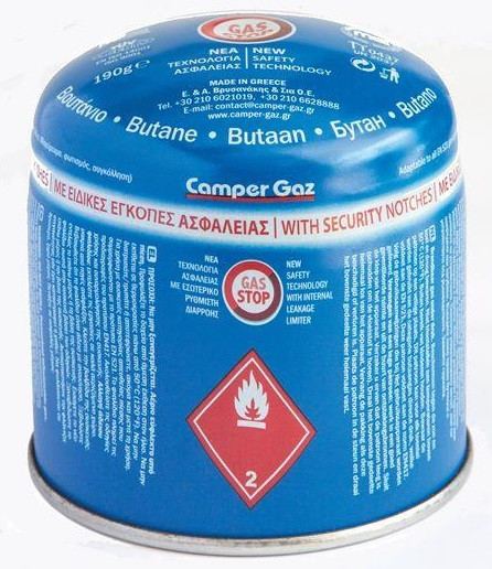 Газовый Баллончик 190 Гр Картридж Пробивной Camper Gaz (401082 ...