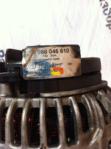 Генератор 200A на Мерседес Спринтер 2.2 - 2.7 cdi (ОМ 611 - 612 ...