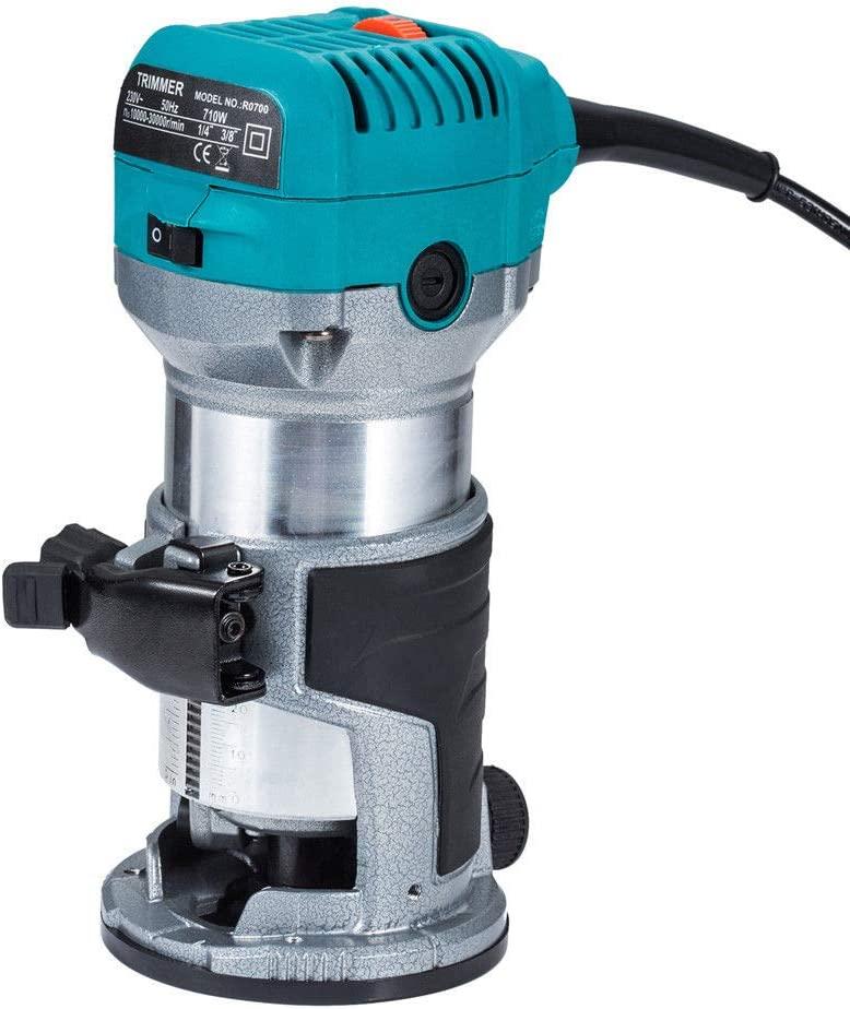 Anesty- Многофункциональный Фрезерный Комплект - 710 Вт 6,35 Мм, 8 Мм ...