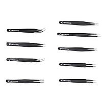 Набор антистатических пинцетов 4 ед. INTERTOOL NT-6001, цена: 119 ₴, купить на Prom.ua