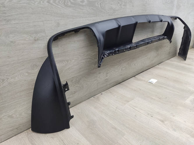 Купить Спойлер юбка губа накладка заднього бампера нижня Porsche ...