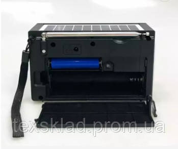 Радиоприёмник с солнечной зарядкой Лампой и Фонариком NNS NS-2038SL ...