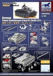 Купити Panzerkampfwagen II Ausf.D1 [Sd.Kfz.121] 1\35 BRONCO CB 35061 ...