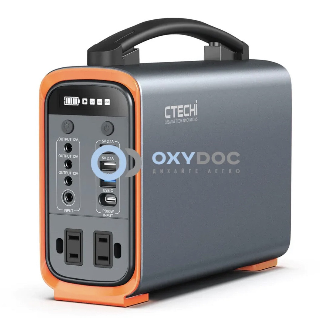 Ctechi Gt200 Pro 200w Portable Power Station, 320wh Lifepo4, 46% OFF