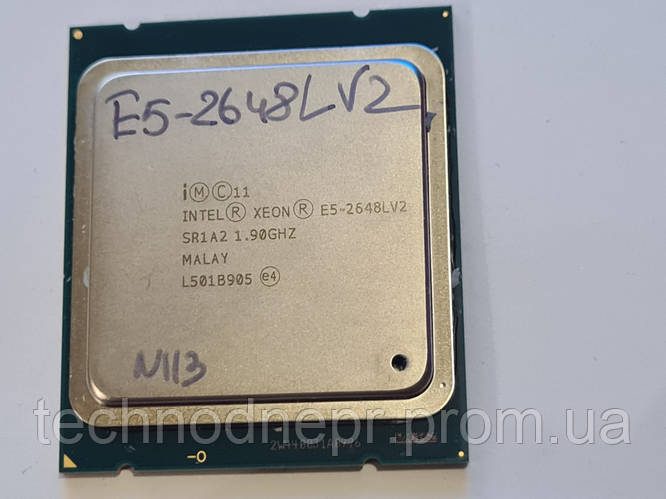 Процессор Intel Xeon E5-2648L V2 - 2.5 GHz - 10 Ядер - 20 Потоков ...