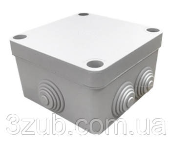 COURBI 100x100x50 серая Коробка распределительная с кабель-вводами ...