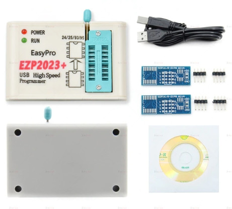 Купить Программатор USB Easy Pro EZP2023+ 24 25 93 EEPROM, 25 FLASH ...