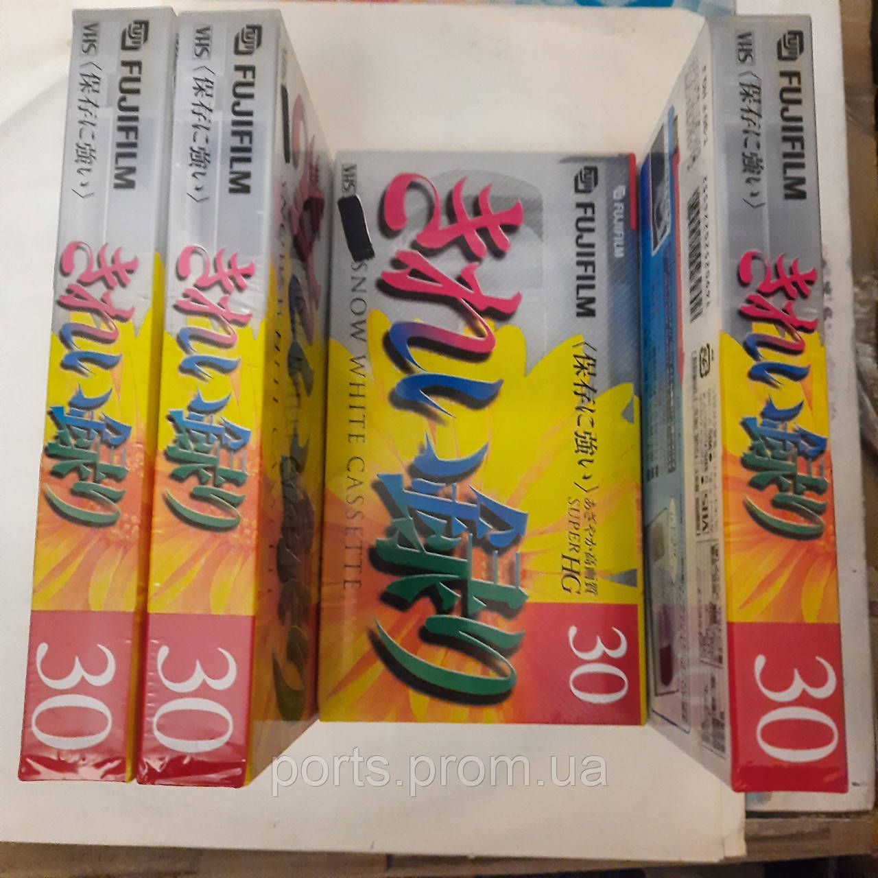 Відеокасети VHS Fuji 30 made JAPAN лот 4 шт. (ID#1718092363), ціна ...