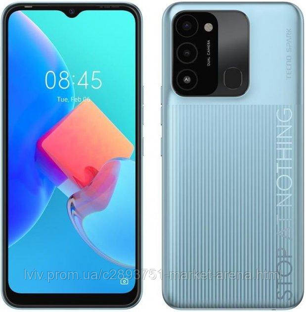 Смартфон C Нфс Модулем и Двойной Камерой TECNO Spark Go 2022 (KG5m) 2 ...