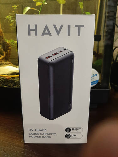 Power bank НАVIT HV-HK403 30000mAh, цена 2200 грн — Prom.ua (ID#1719118157)