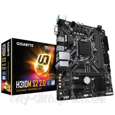 Материнская Плата GIGABYTE H310M S2 (код 1206943) — Купить Недорого на ...