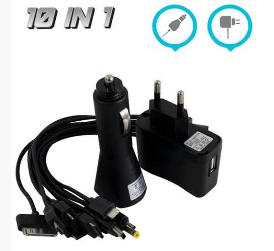 Універсальний зарядний пристрій "Mobi charger" на 10 штекерів - зарядка ...