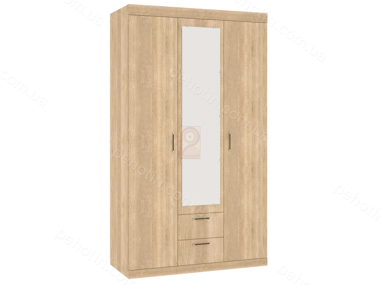 Шафа Mebelproff Ш 3 Моніка розпашна шафа шафа з полицями і штангою у спальню передпокій