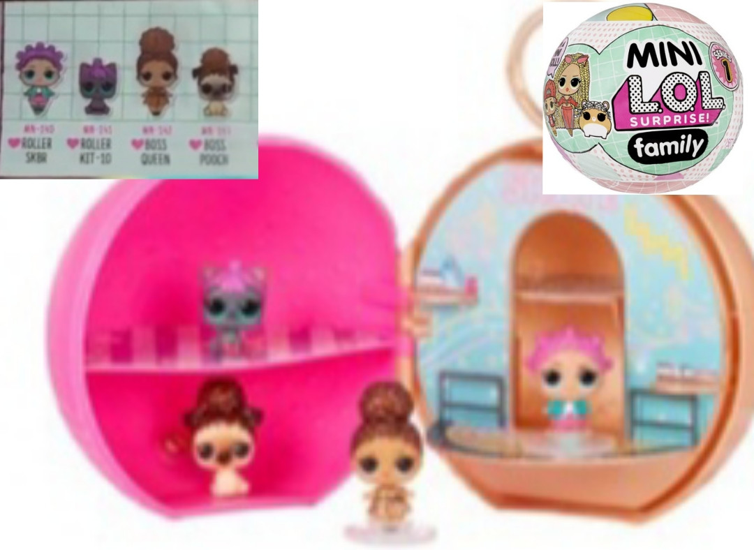 Игровой Набор с Куклами Лол Мини Семья Boos Queen LOL Surprise Mini ...