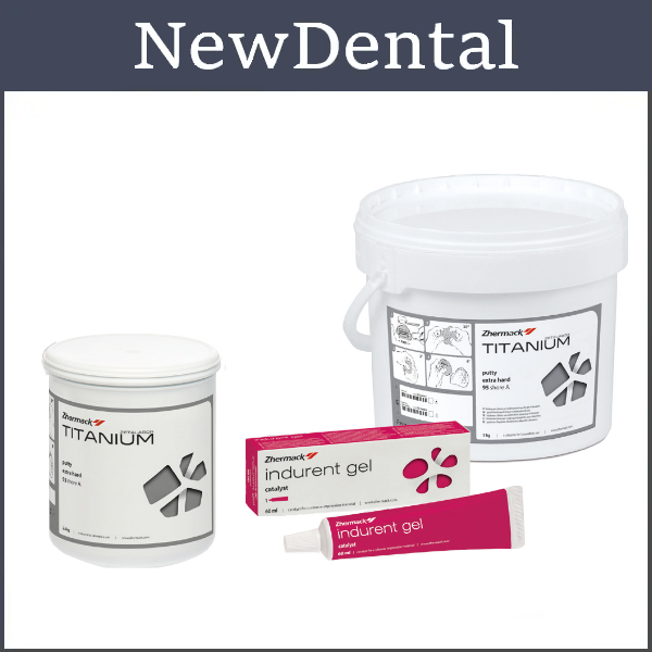 TITANIUM 5 кг + 2 шт. INDURENT GEL 60 мл Тітаніум C-силікон - купити за ...